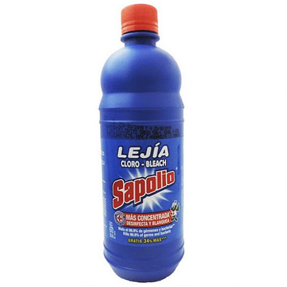 Lejía Cloro Sapolio 670 gr – Almacén Mandy