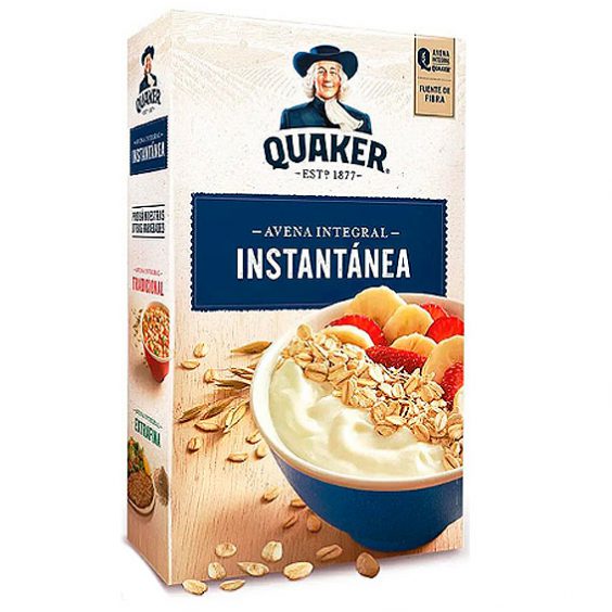 Avena integral instantánea Quaker 500 gr – Almacén Mandy