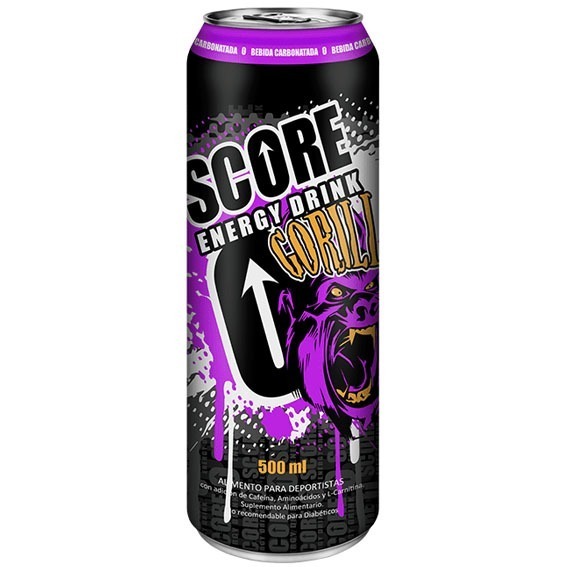 Energizante Score Gorila 500 ml – Almacén Mandy